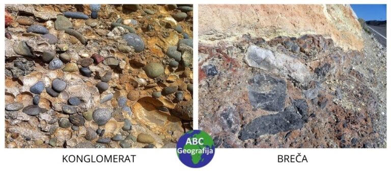 Sedimentne stijene prekrivaju oko tri četvrtine kopnene površine Zemlje ...